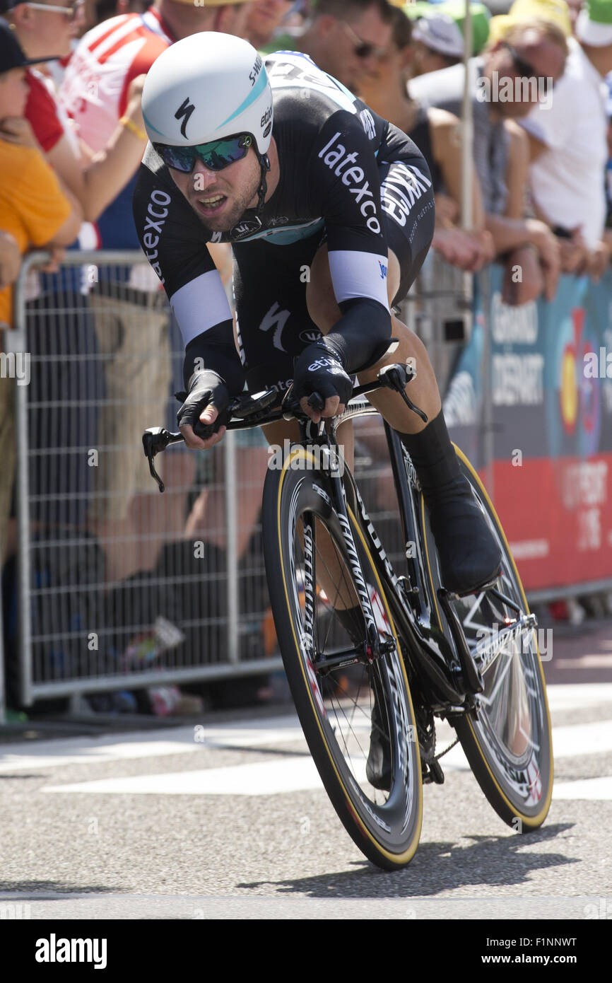 Tour de France 2015 - Stage 1 Featuring: Mark Cavendish Where: Utrecht ...