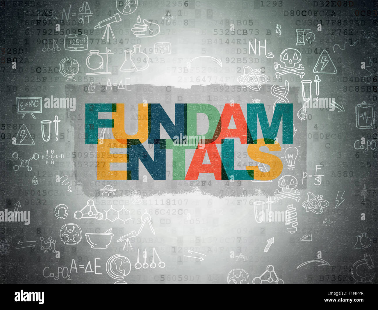 Science concept: Fundamentals on Digital Paper background Stock Photo ... Science concept: Fundamentals on Digital Paper background Stock Photo ...