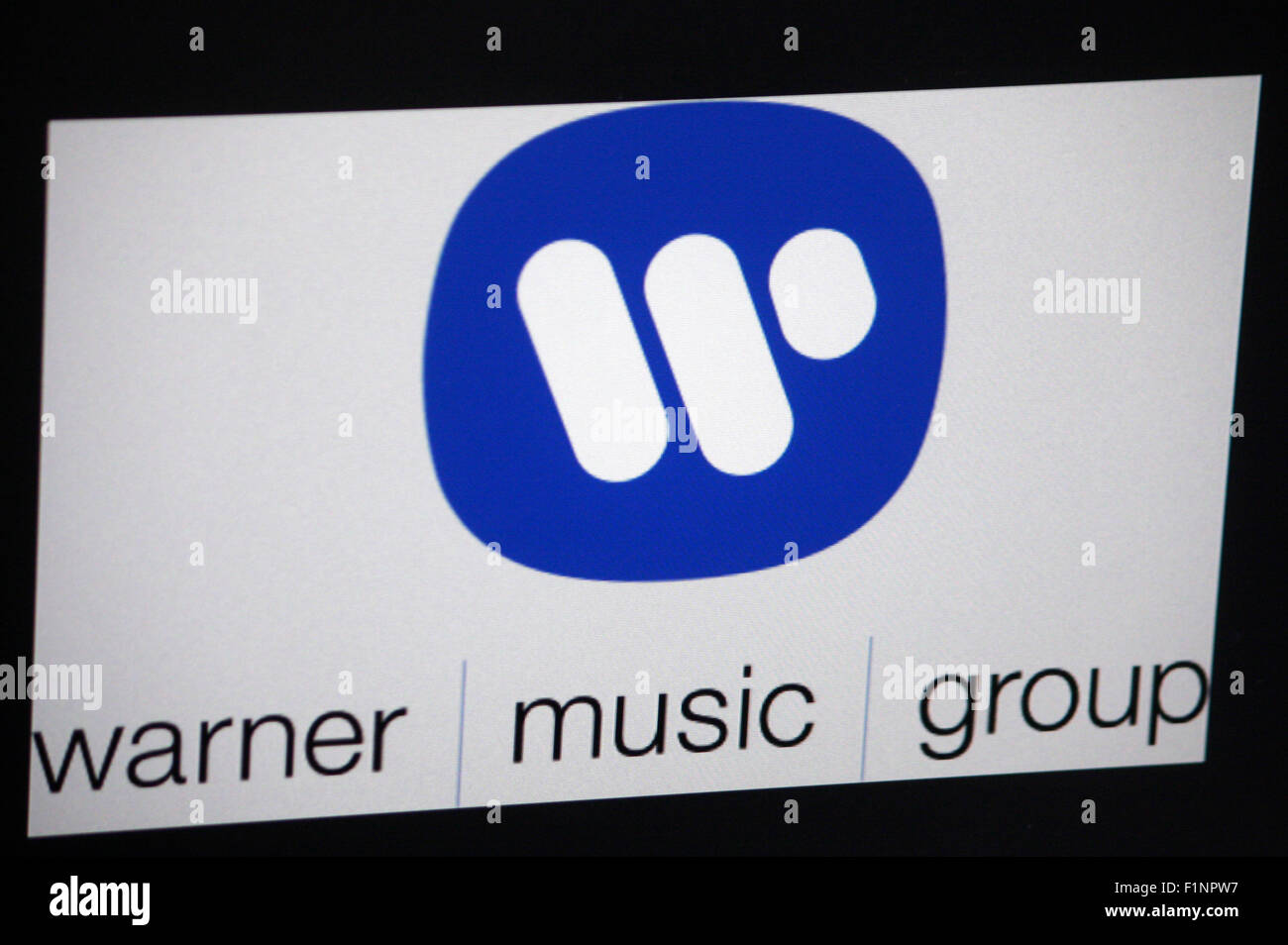 Warner music logo hi-res stock photography and images - Alamy