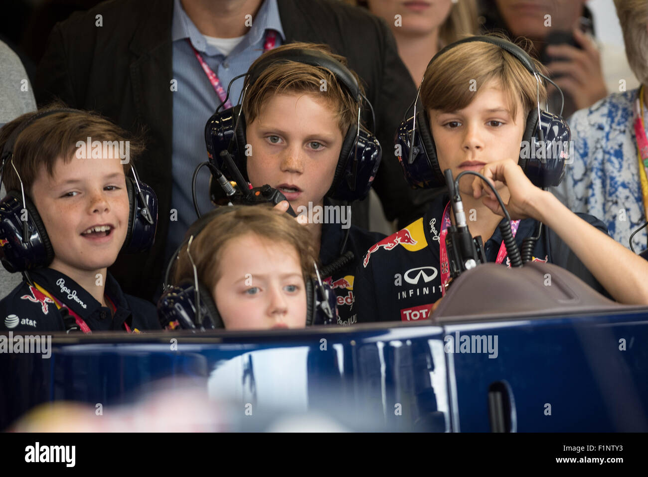 Formula 1 British Grand Prix at Silverstone - Race Day Featuring: Romeo ...