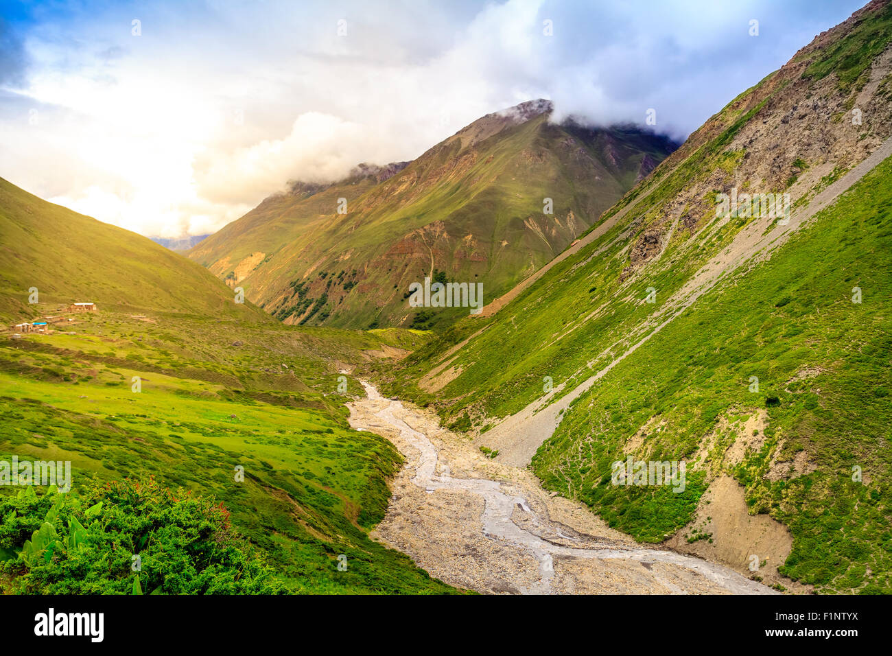 Beautiful Asian landscape Stock Photo - Alamy