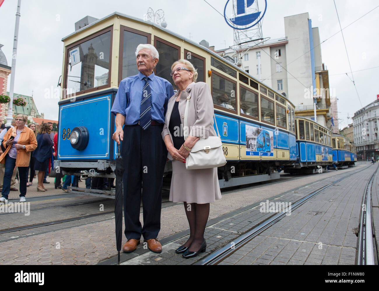 First woman bus driver hi-res stock photography and images - Alamy