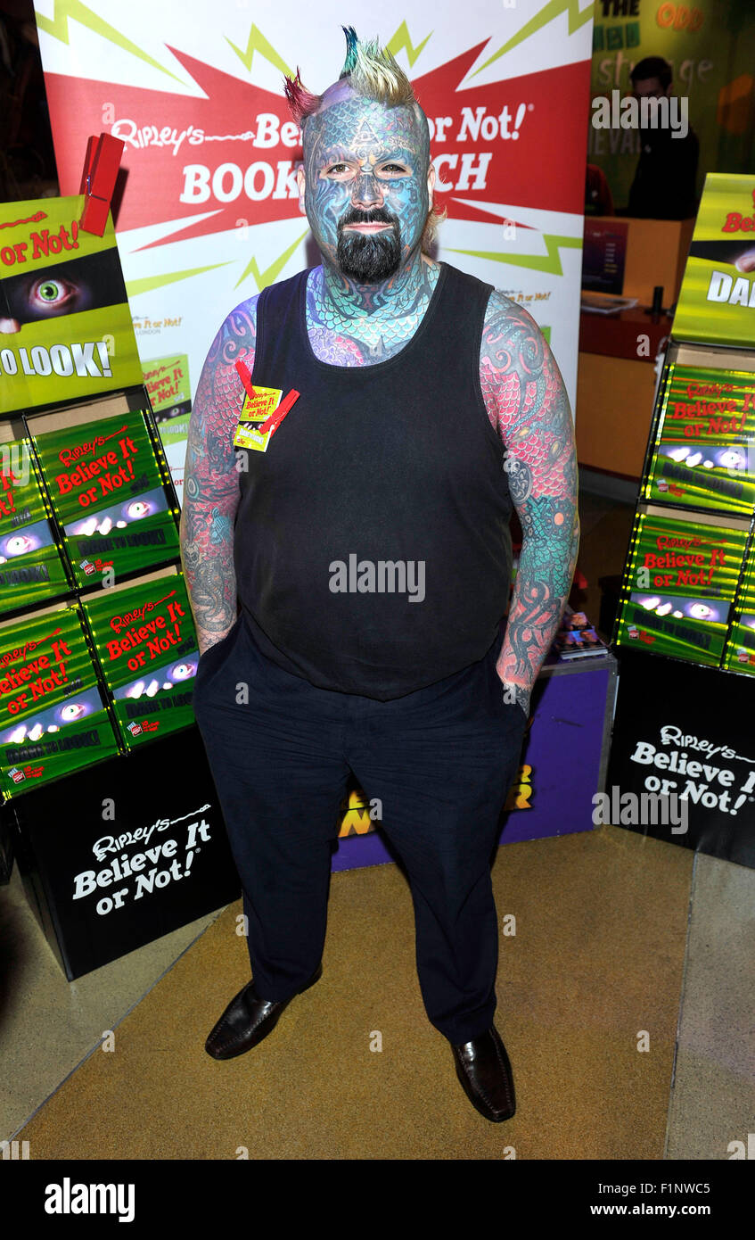 Mathew Whelan who changed his name to ‘King of Ink Land King Body Art ...