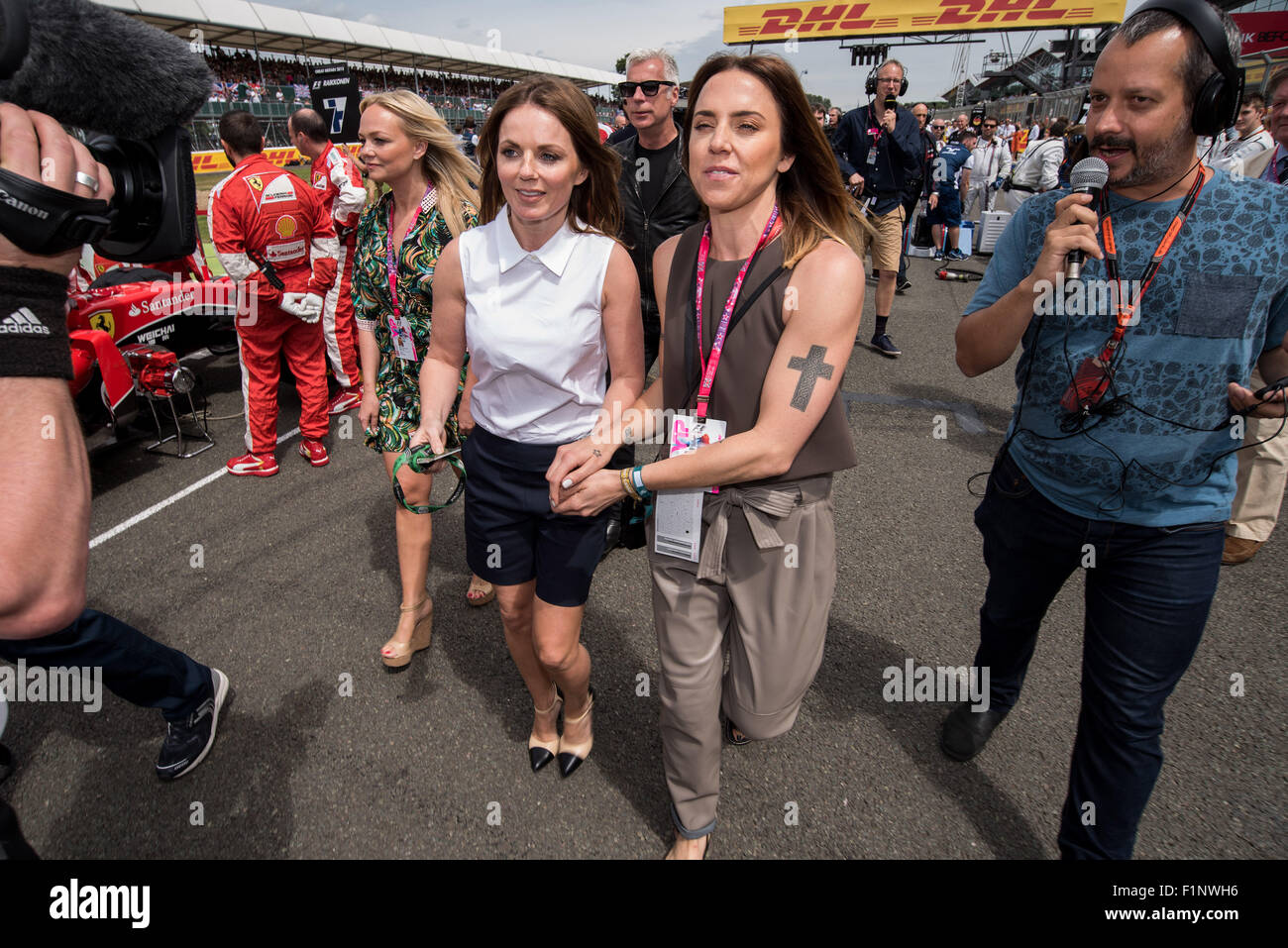 Formula 1 British Grand Prix at Silverstone - Race Day Featuring: Mel C ...