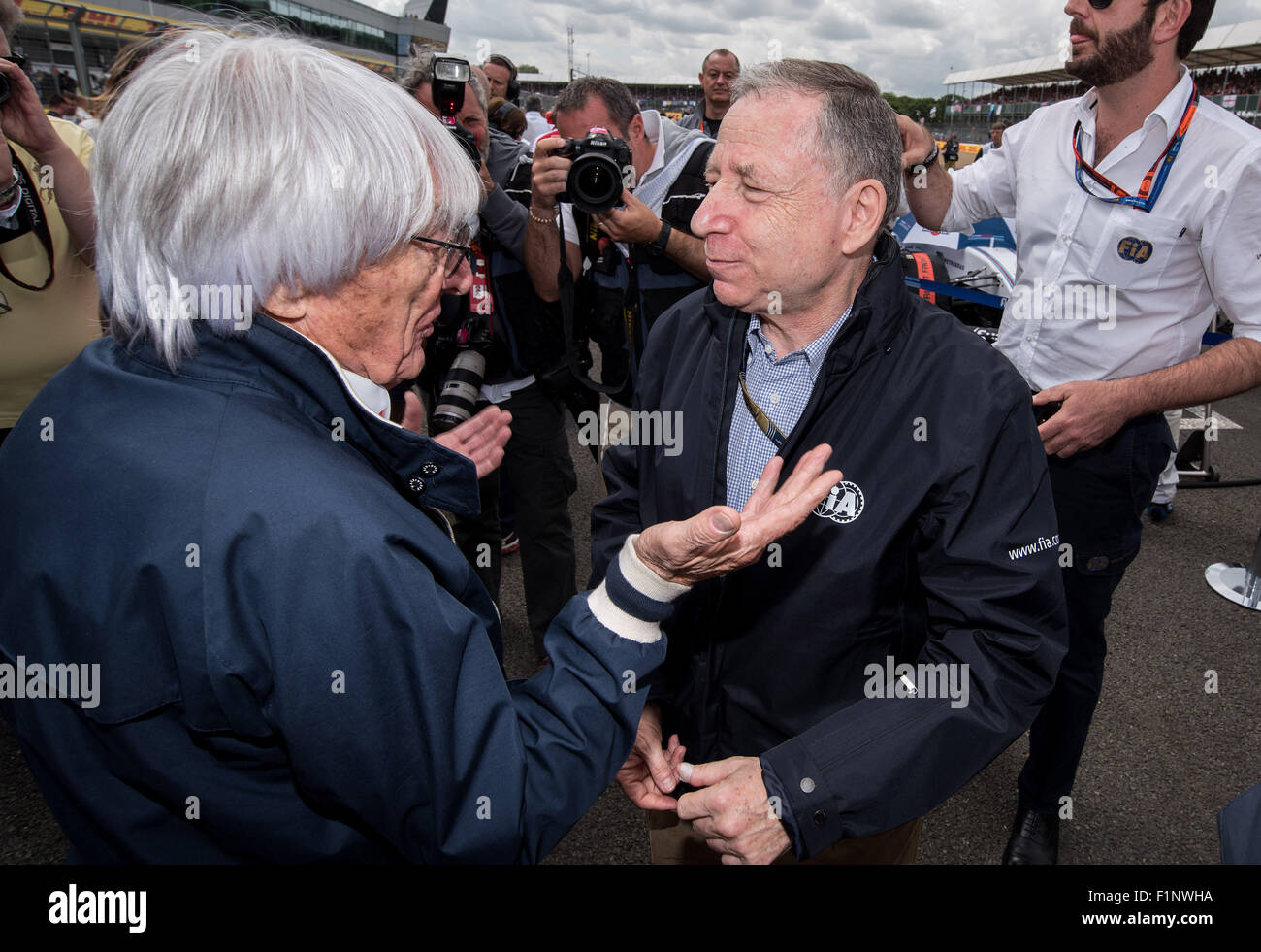 Formula 1 British Grand Prix at Silverstone - Race Day Featuring ...