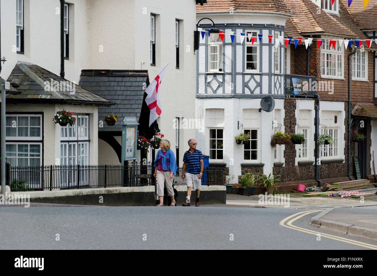 Porlock exmoor walkers hi-res stock photography and images - Alamy
