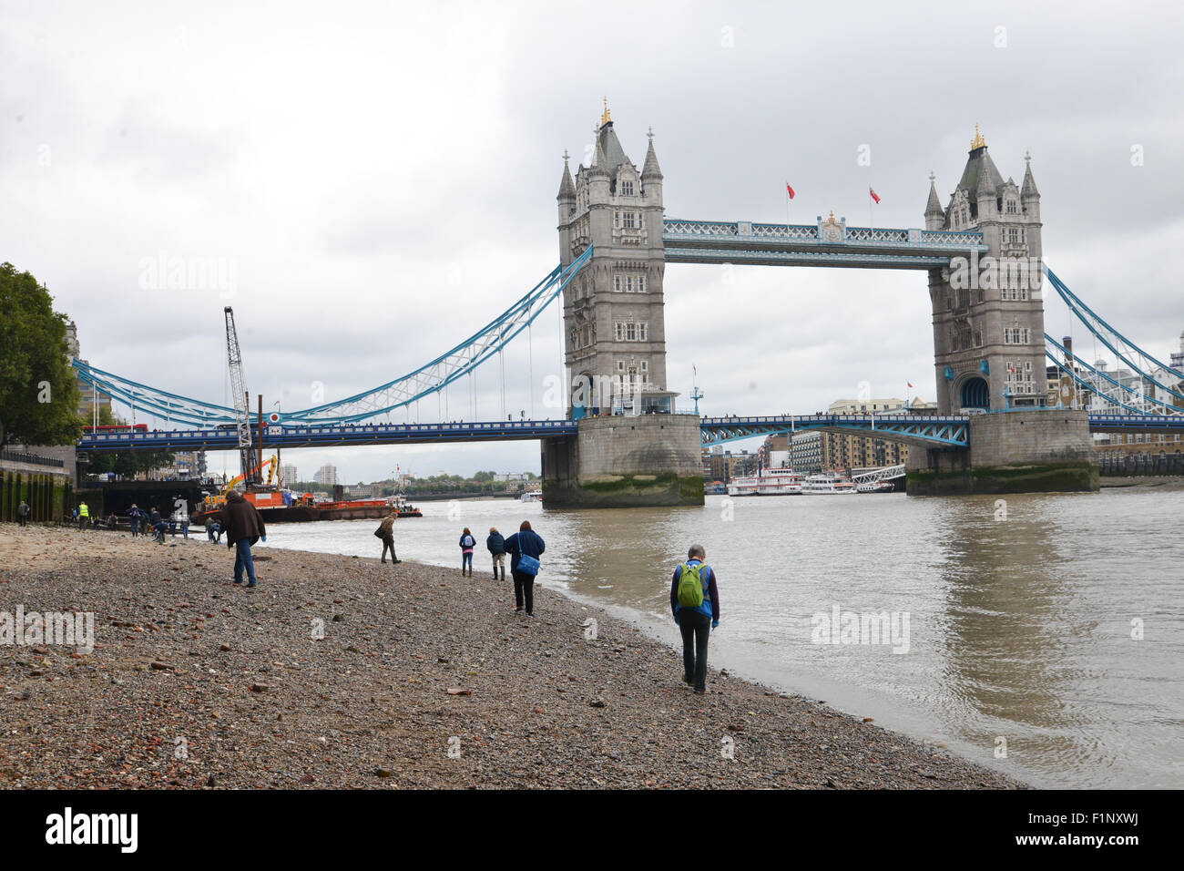 Part of the totally thames festival tower bridge river thames hi-res ...