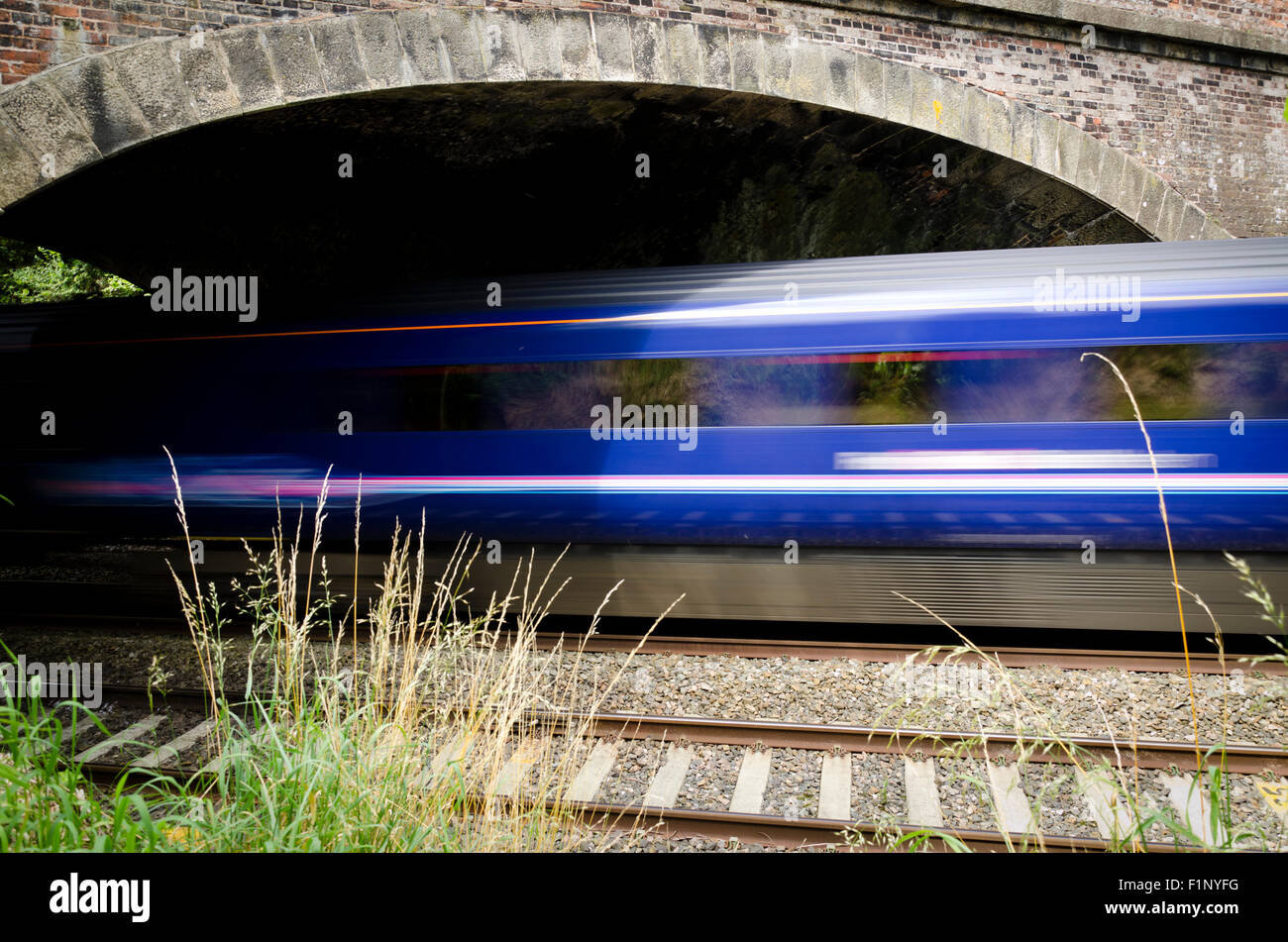 Train bridge tunnel hi-res stock photography and images - Alamy