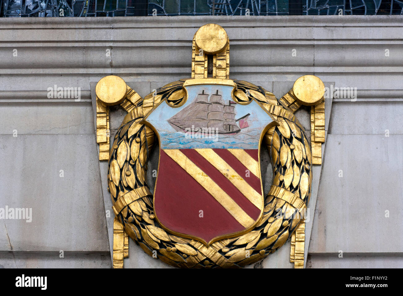 Manchester coat of arms hi-res stock photography and images - Alamy