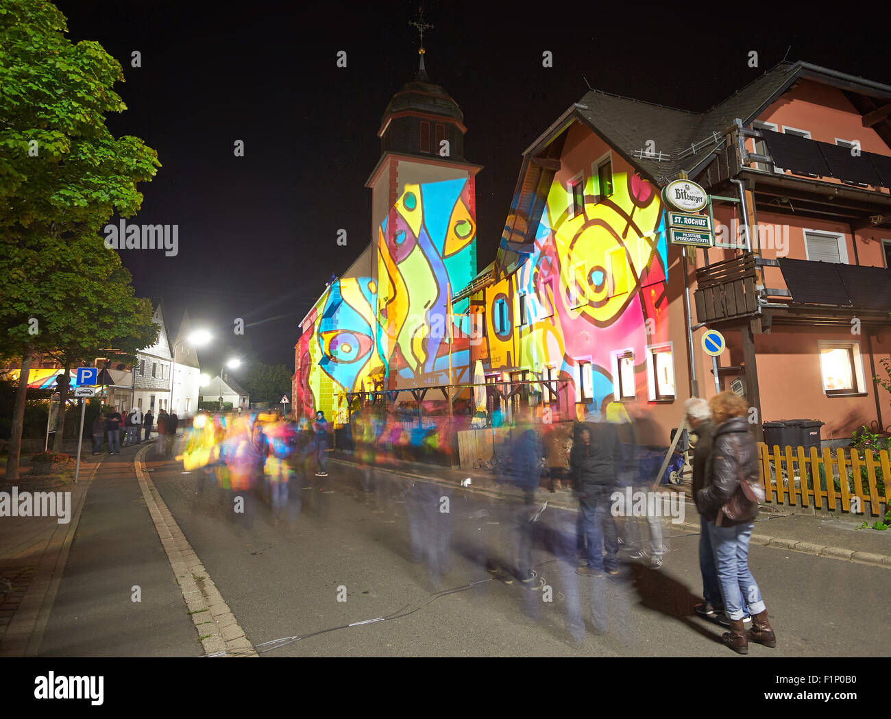 Morbach-Hundheim, Germany. 04th Sep, 2015. More than 100 buildings ...