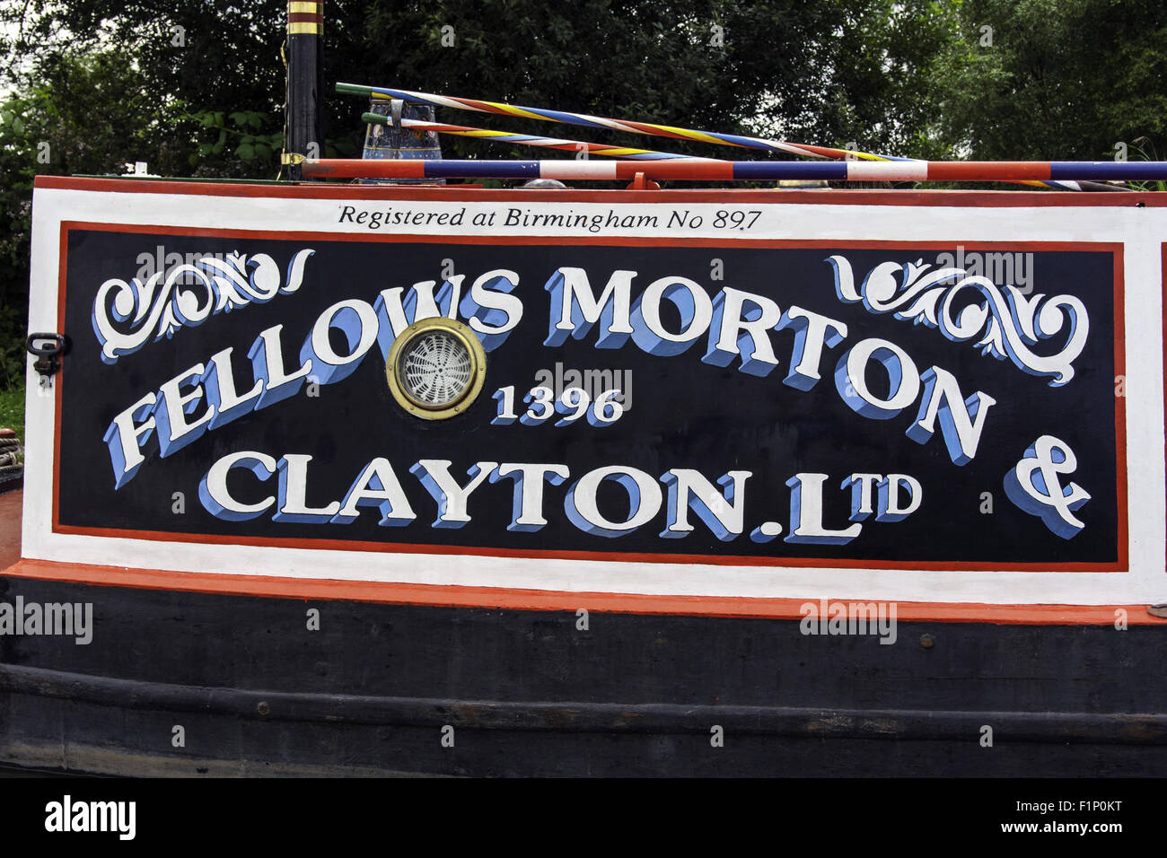 Fellows morton and clayton narrowboat hi-res stock photography and ...