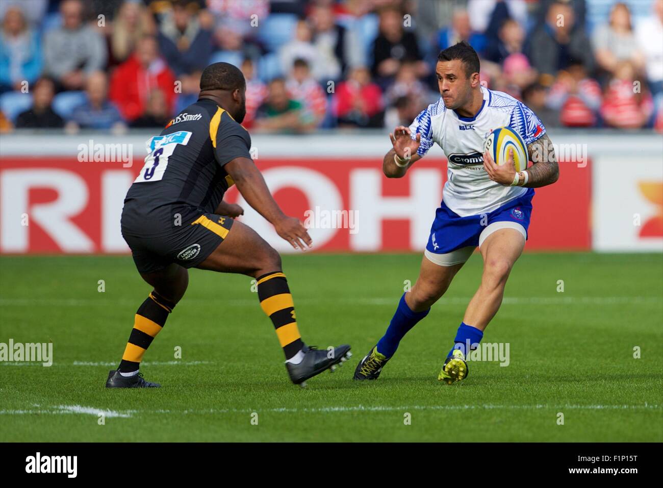 Coventry, UK. 05th Sep, 2015. Rugby World Cup Warm Up. Wasps versus ...