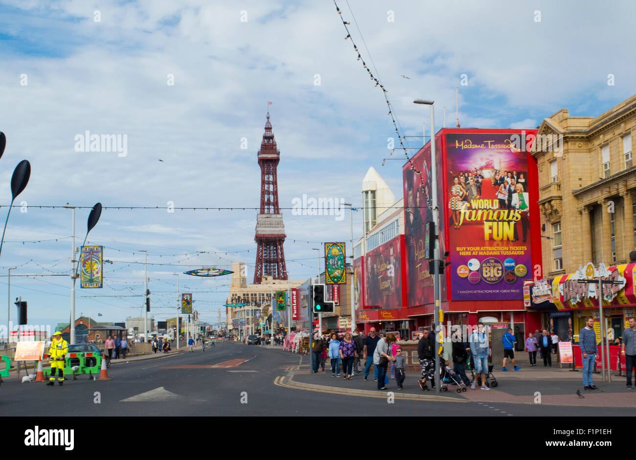 Coastal promenade blackpool hi-res stock photography and images - Alamy
