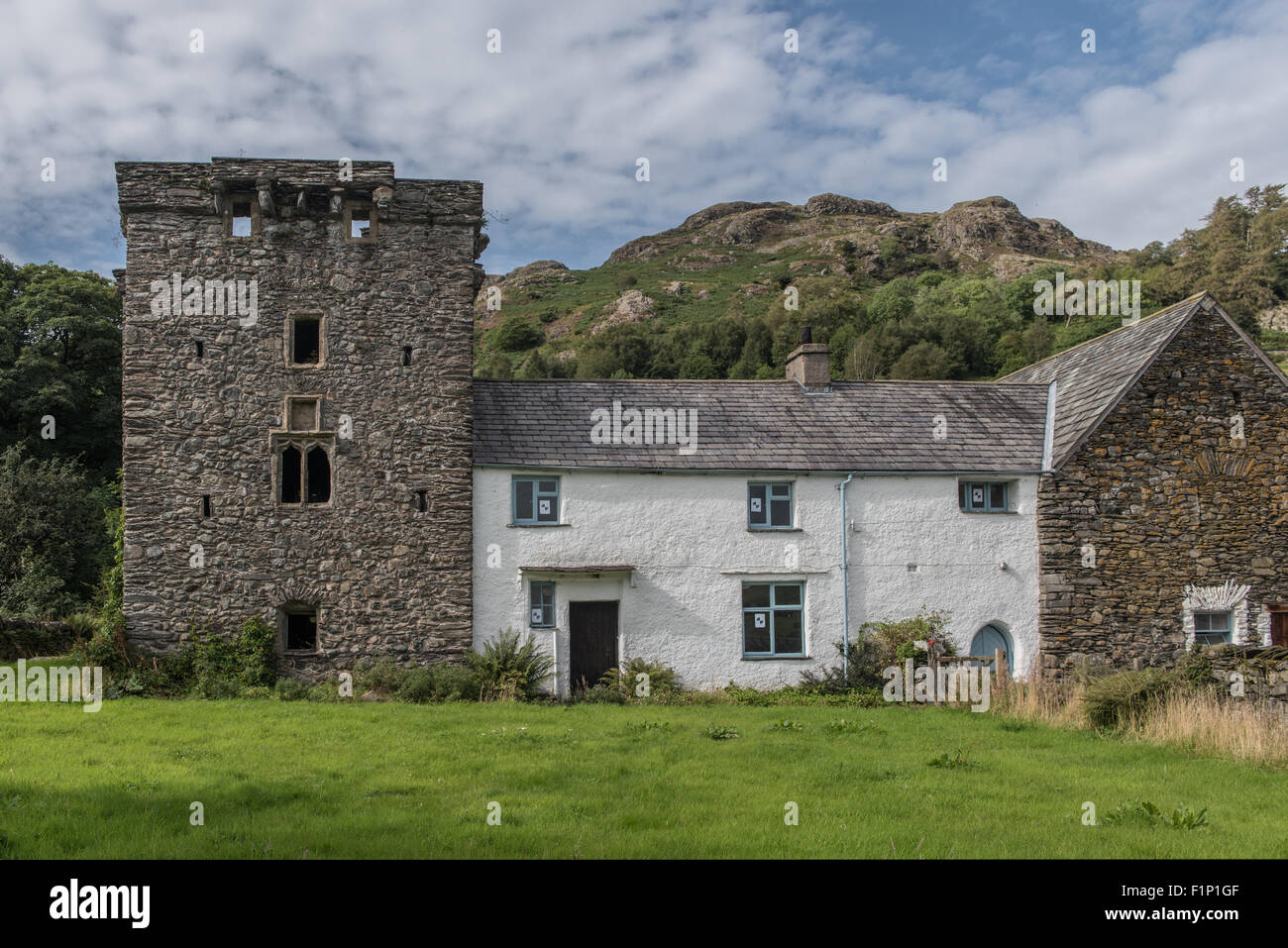 Kentmere Hall Kentmere Cumbria Stock Photo - Alamy