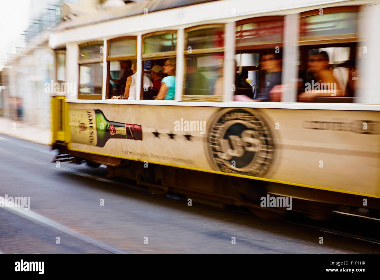 Tram 28 tramway lisboa tram hi-res stock photography and images - Alamy