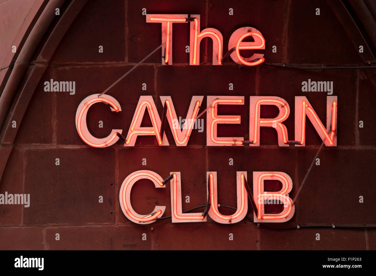 The Cavern Club Sign, Liverpool; England; UK Stock Photo - Alamy