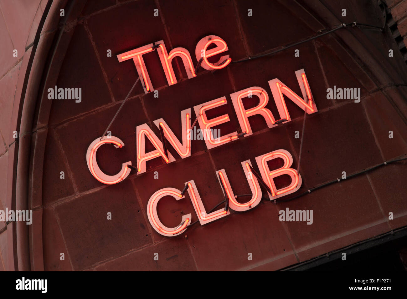 The Cavern Club Sign, Liverpool; England; UK Stock Photo - Alamy