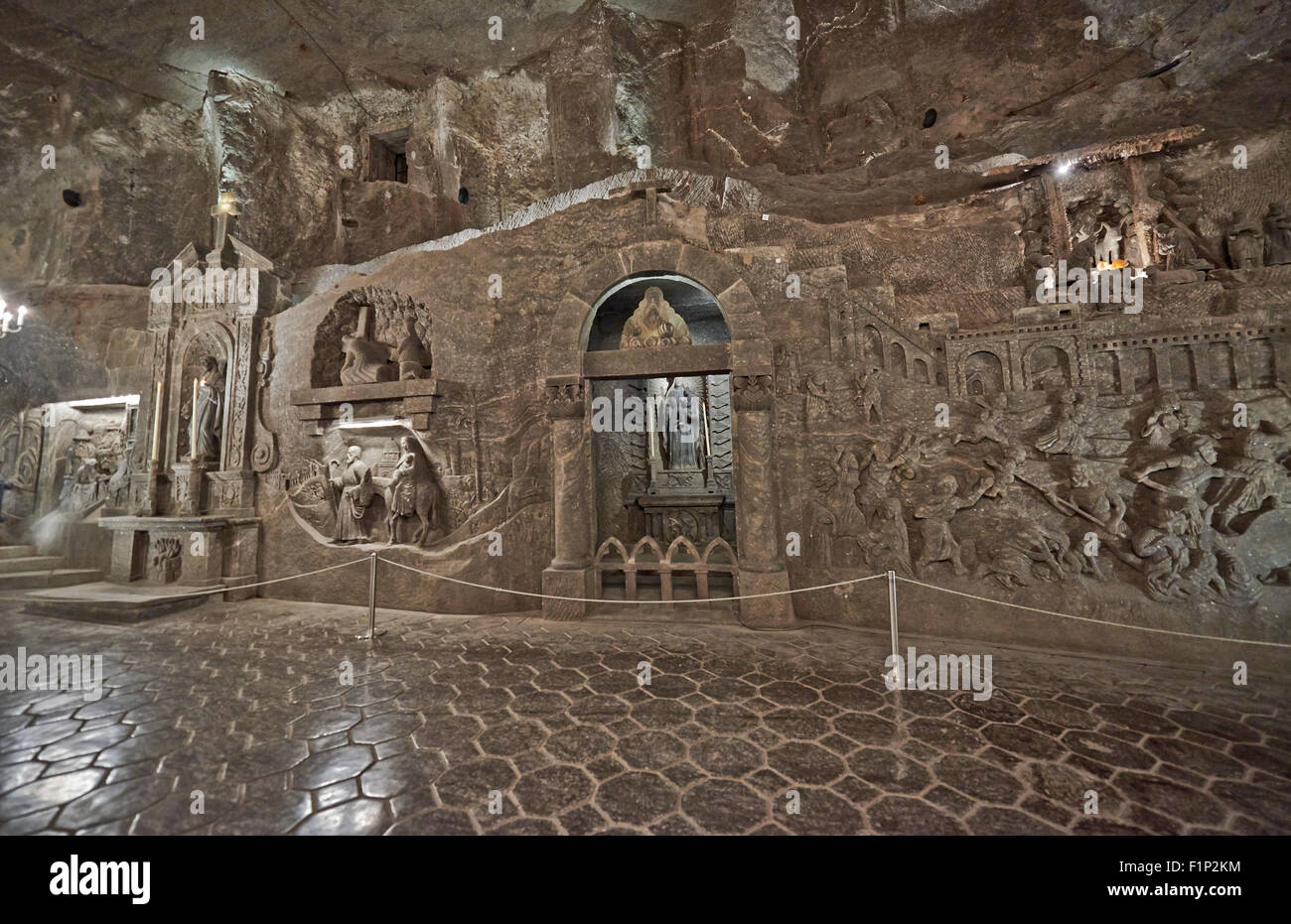 The Chapel of St. Kinga in Wieliczka Salt Mine, Cracow Wieliczka ...