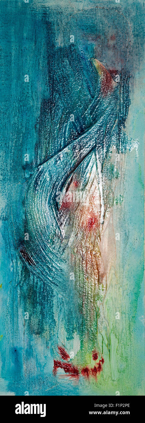 Acrylic Painting by Tracey Sinclair Stock Photo - Alamy