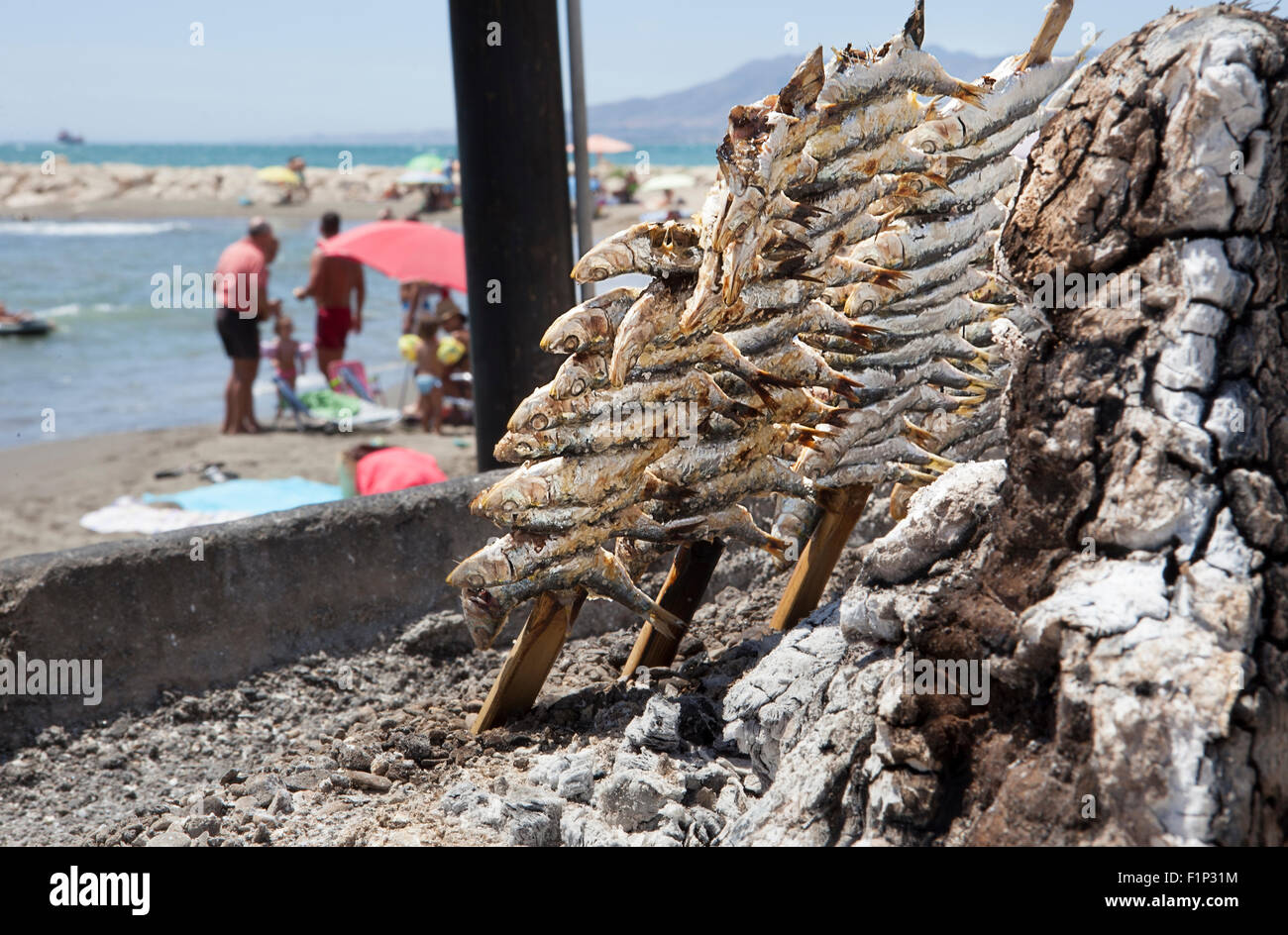 Espetos preparation hi-res stock photography and images - Alamy