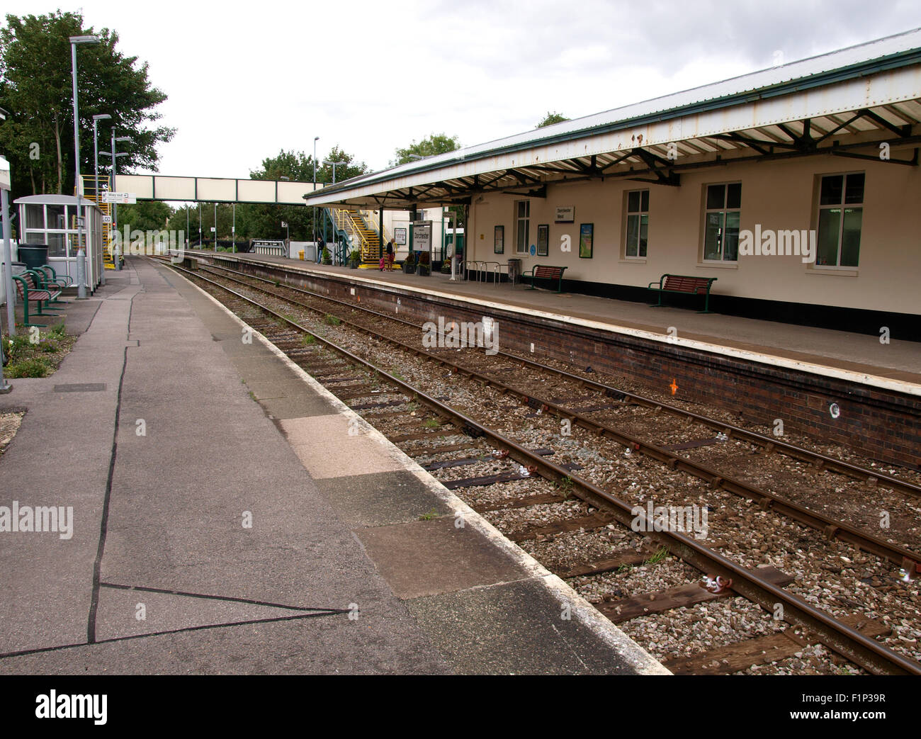 Dorchester West Railway Station, Dorset, UK Stock Photo - Alamy