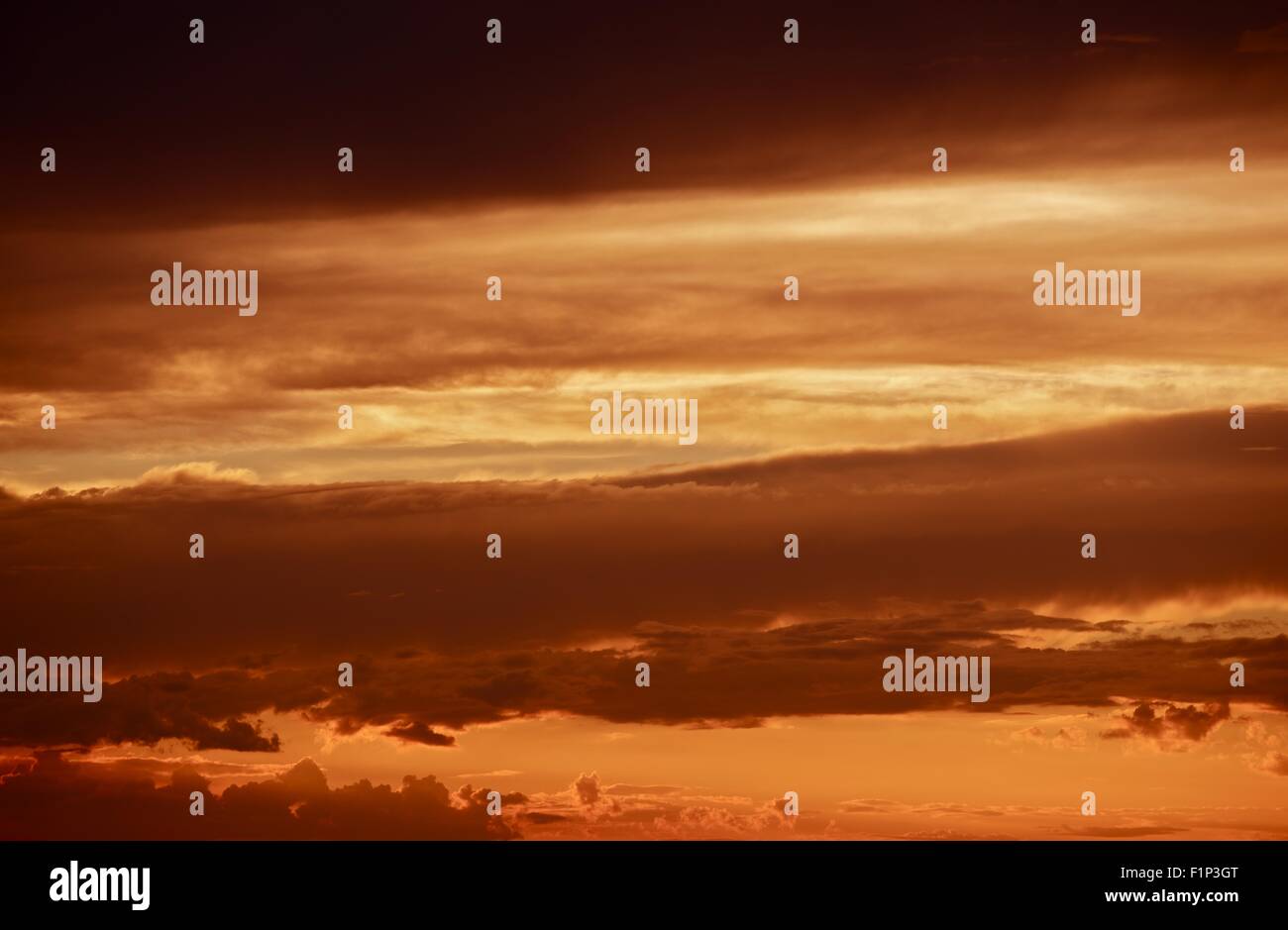 Dark Red Stormy Clouds on the Horizon. Weather Photo Collection Stock ...