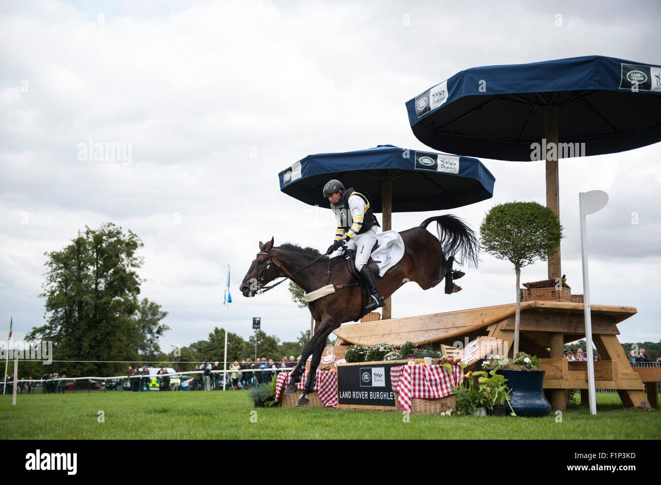 Stamford, Lincs, UK. 5th September, 2015. Sam Griffiths (AUS) riding ...