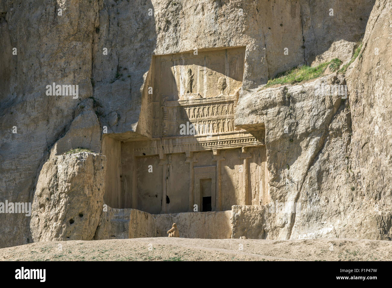 Tomb 3, Artaxerxes I (maybe), Naqsh-e Rostam, Marvdasht, Iran Stock ...