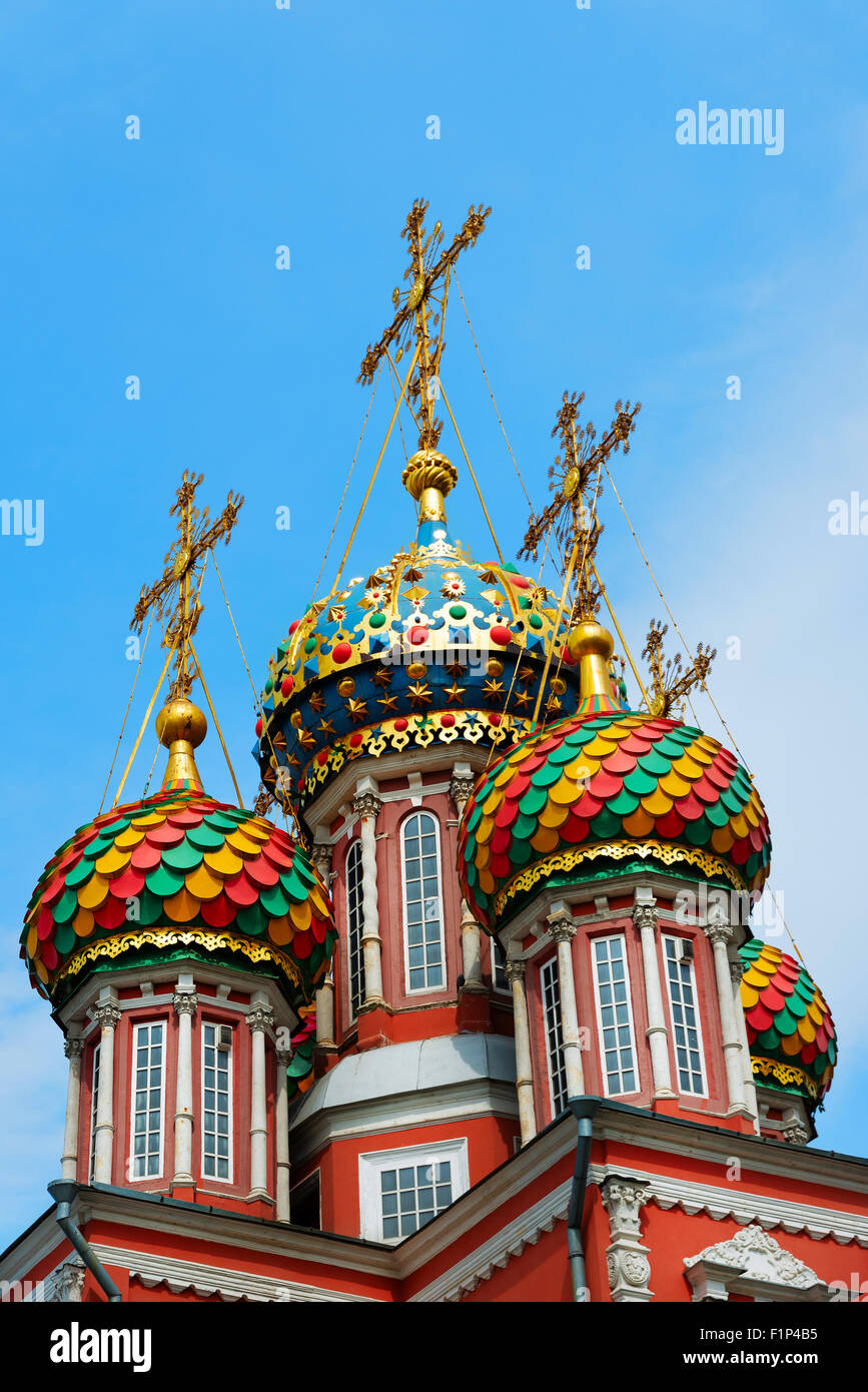 Stroganov Church in Nizhny Novgorod. Church of the Nativity of Our Lady ...