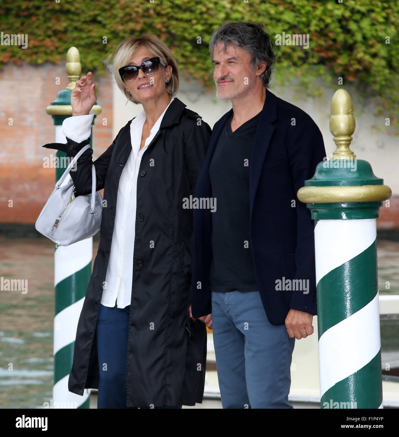 Venice, Italy. 5th September, 2015. Pierfrancesco Diliberto sightings ...