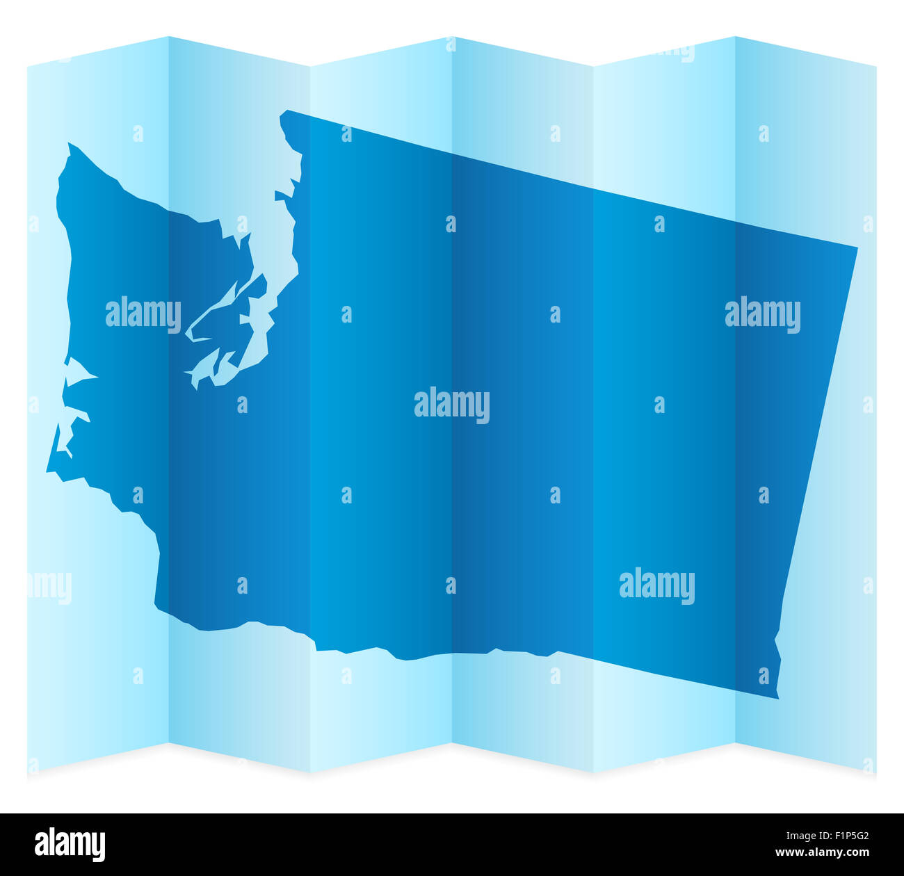 Washington Map High Resolution Stock Photography and Images - Alamy