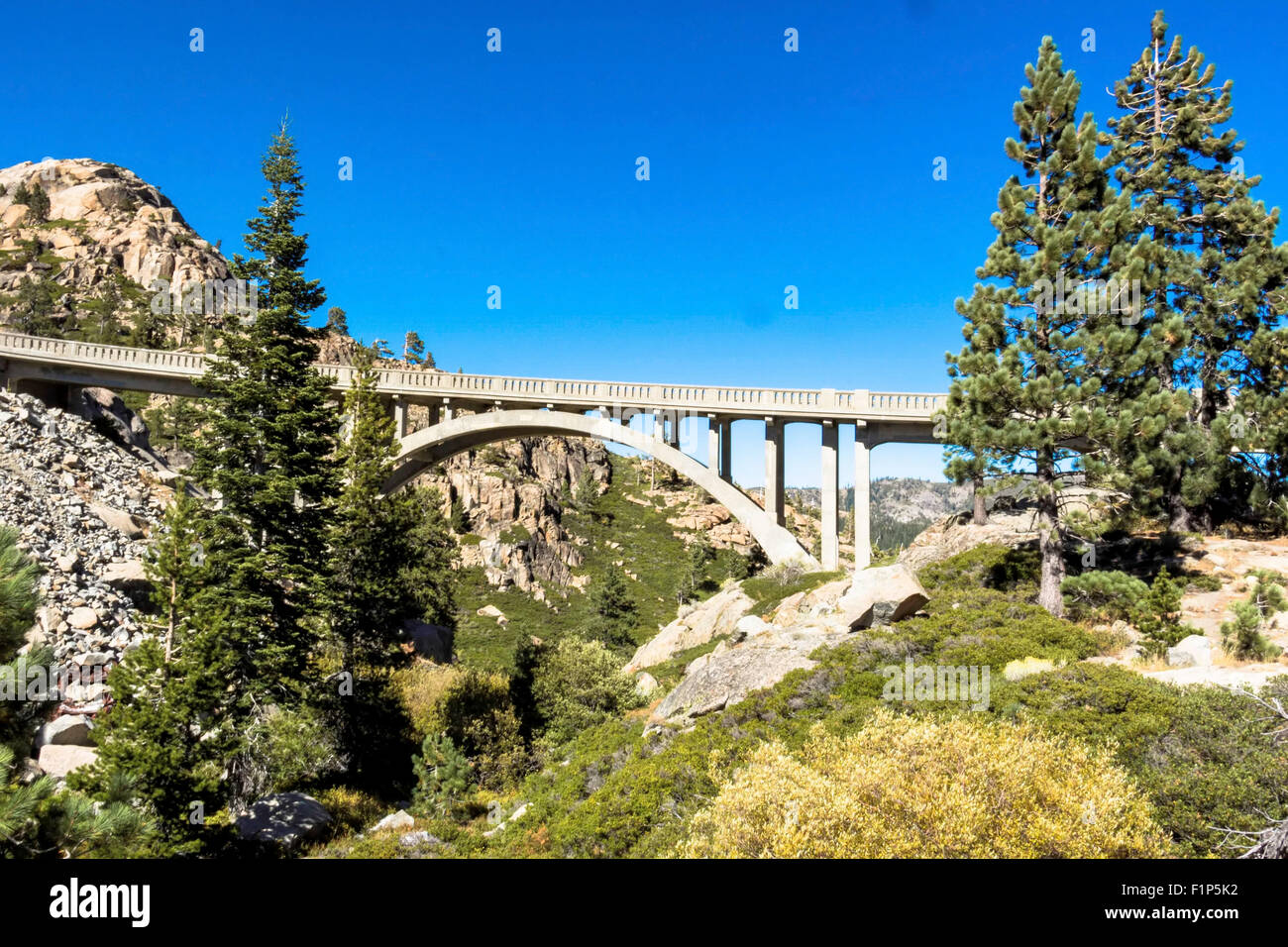 Donner memorial bridge hi-res stock photography and images - Alamy