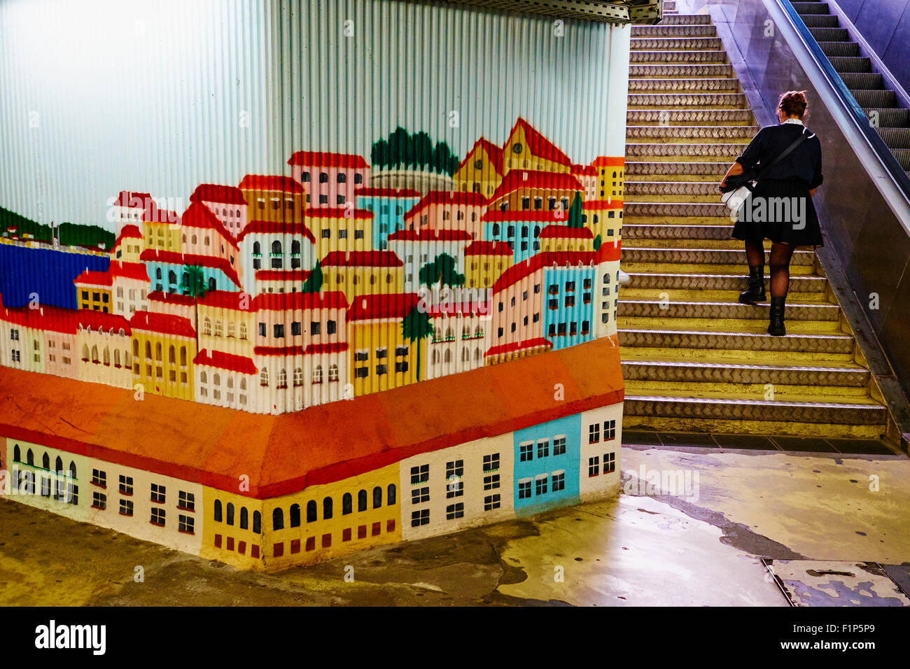 Portugal, Lisbon, Alcantara Mar train station Stock Photo - Alamy