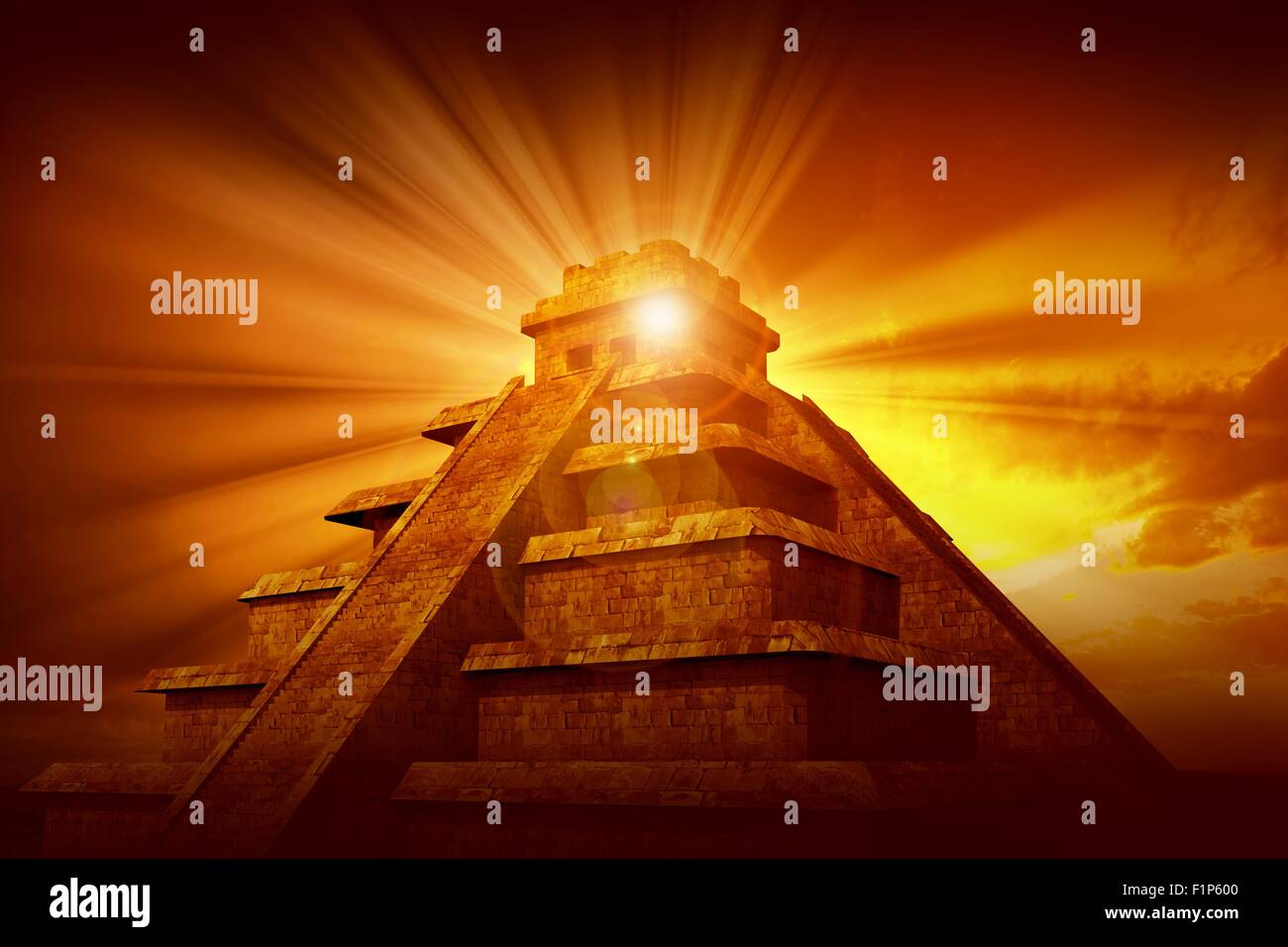Mayan Mystery Pyramid - Mayan Civilization Pyramid Theme with ...