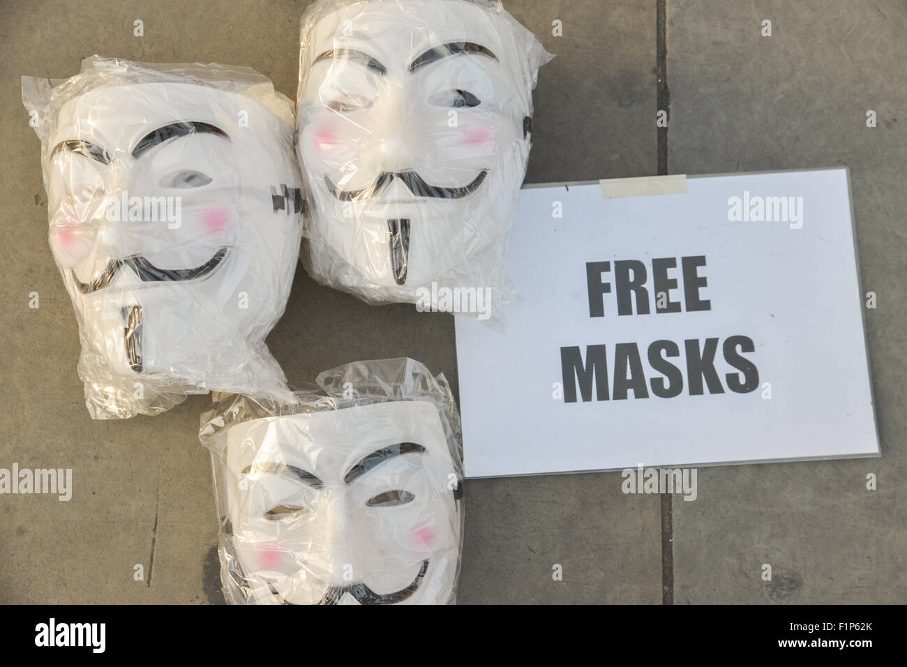 Tents for the homeless demonstration Trafalgar Square London 2015 Stock ...