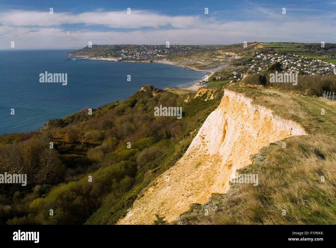 Cains Folly near Charmouth on Dorset's Jurassic Coast, England, UK ...