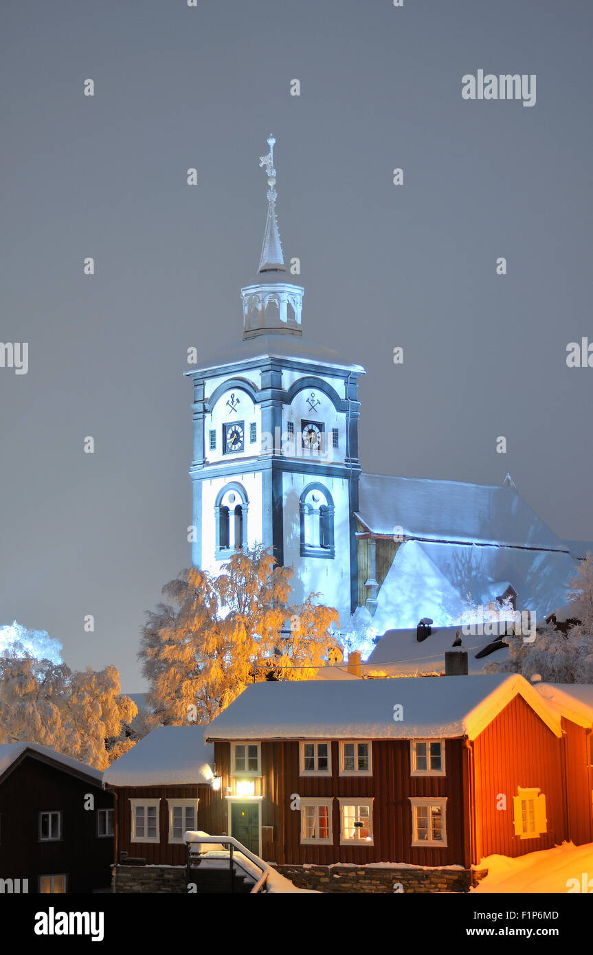 Roros church hi-res stock photography and images - Alamy