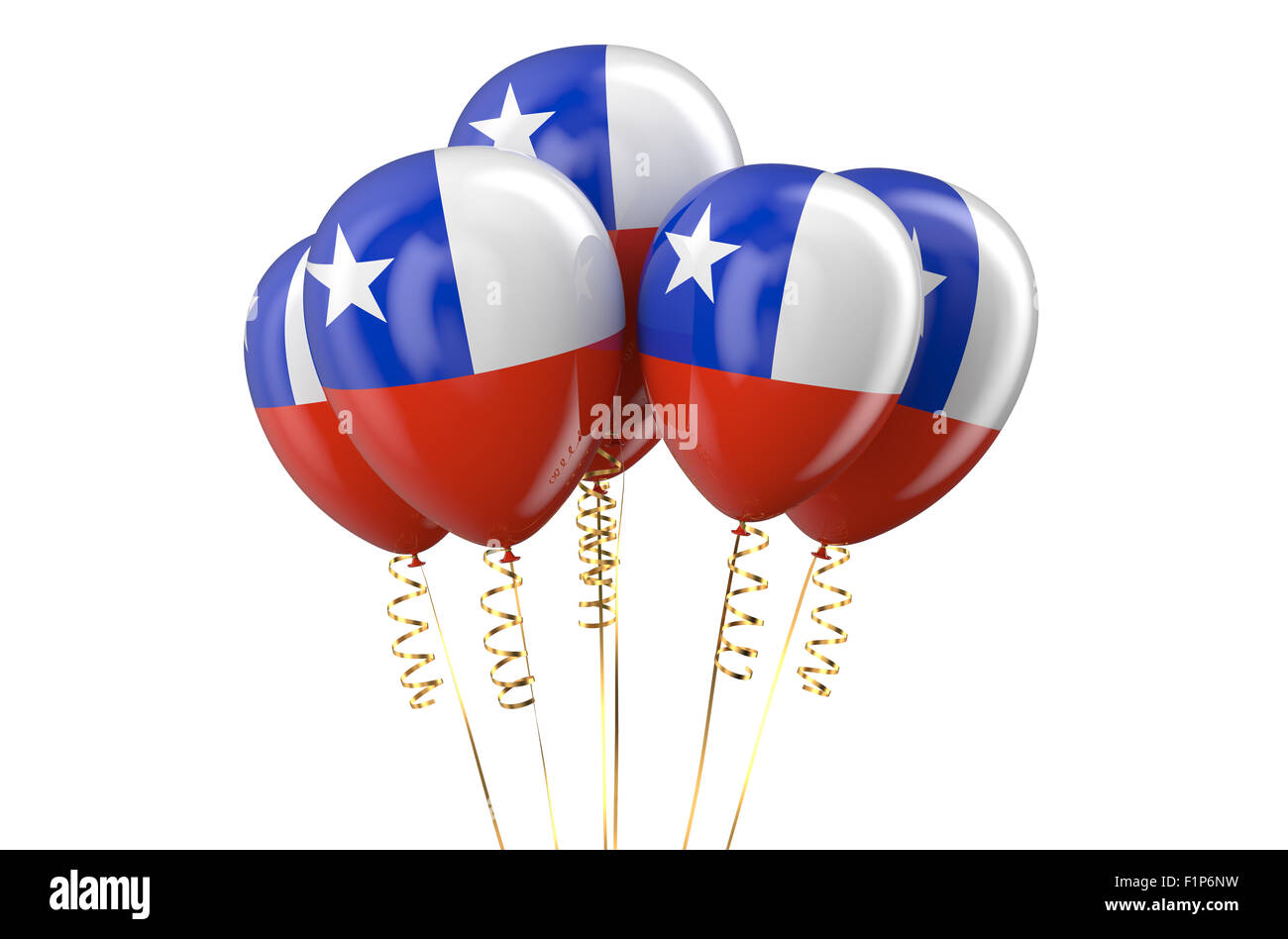 Chile patriotic balloons, holyday concept Stock Photo - Alamy