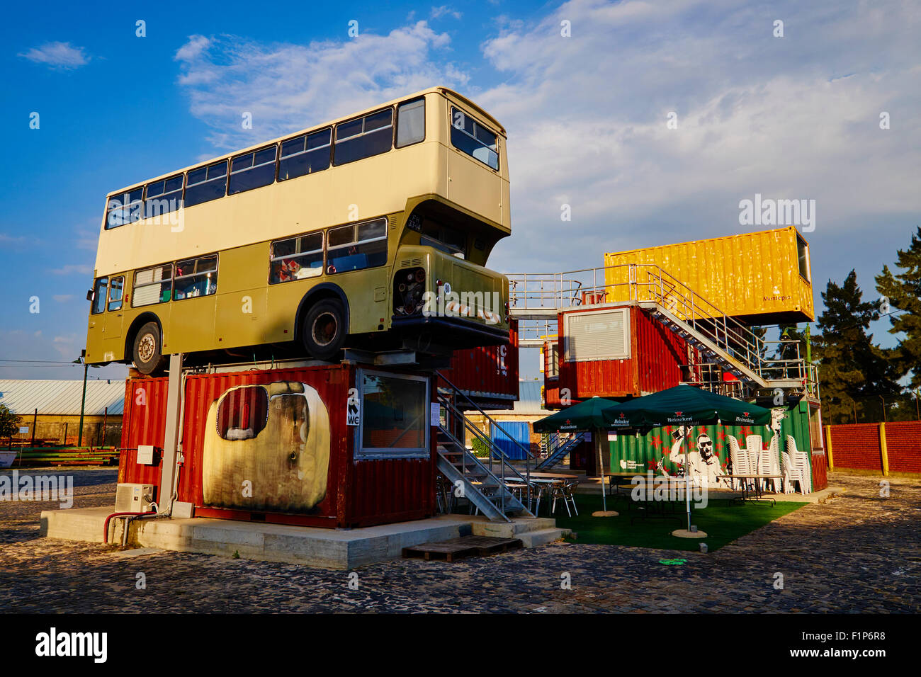 Portugal, Lisbon, LX Factory is a old factory converted on shops ...