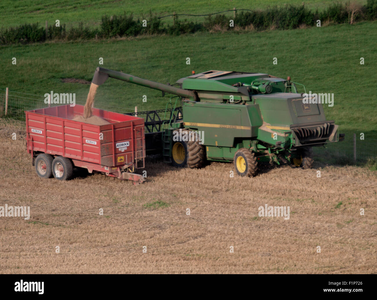 Grain trailer hi-res stock photography and images - Alamy