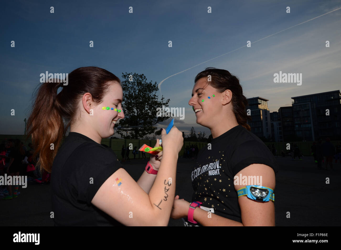 Color Run Night. For the first time in the UK the 'Color Run' took ...