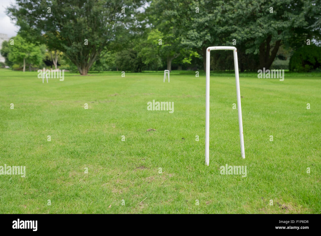 Croquet hoop hi-res stock photography and images - Alamy