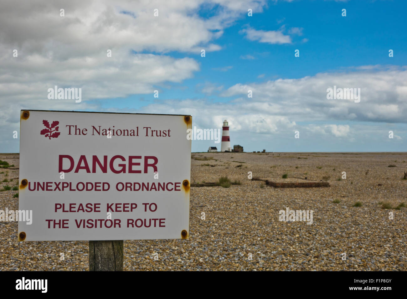 National trust warning signs Stock Photo - Alamy