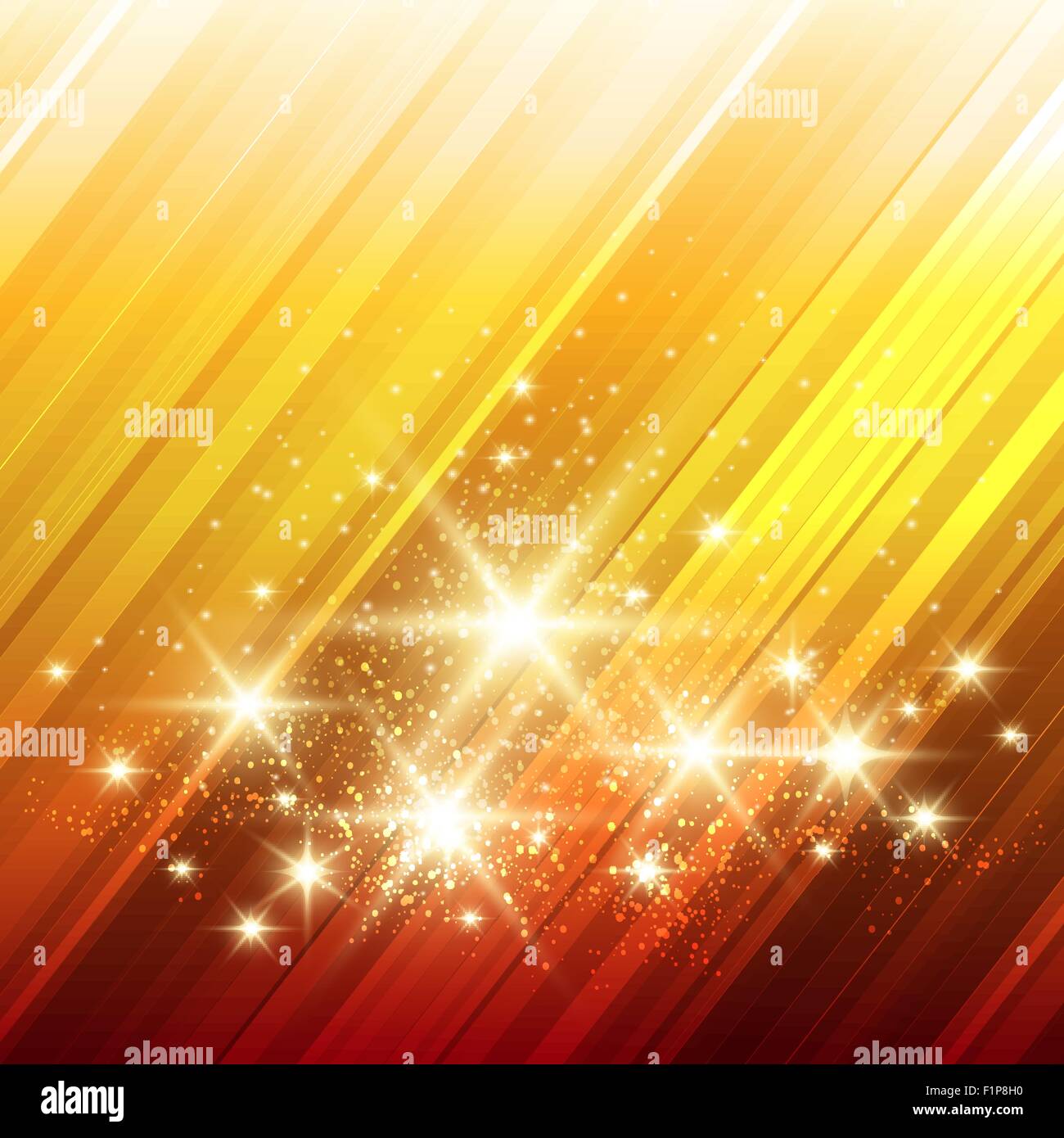 Bright background with stars and lights. Colorful illustration Stock ...