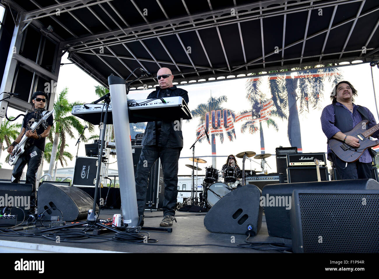 A Flock of Seagulls perform live during the City Of Sunrise Florida 4th ...