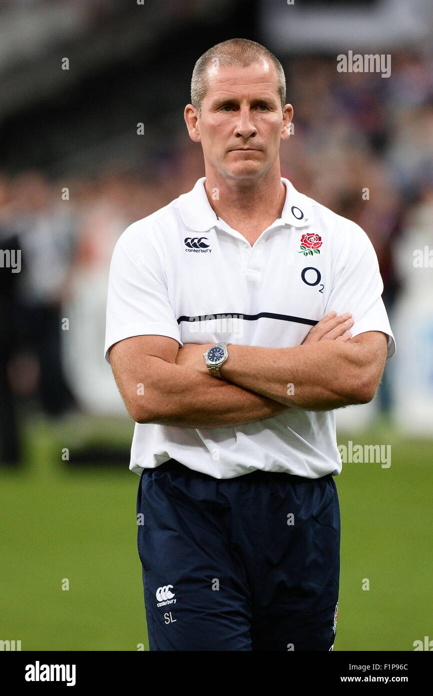 Stuart LANCASTER - 22.08.2015 - France/Angleterre - Match amical.Photo ...