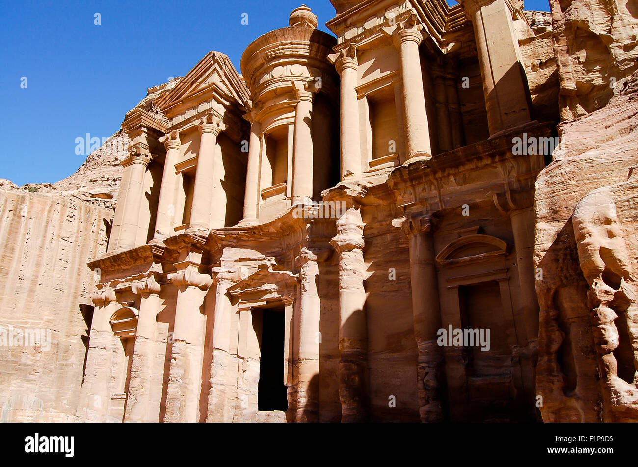 The Monastery - Petra - Jordan Stock Photo - Alamy