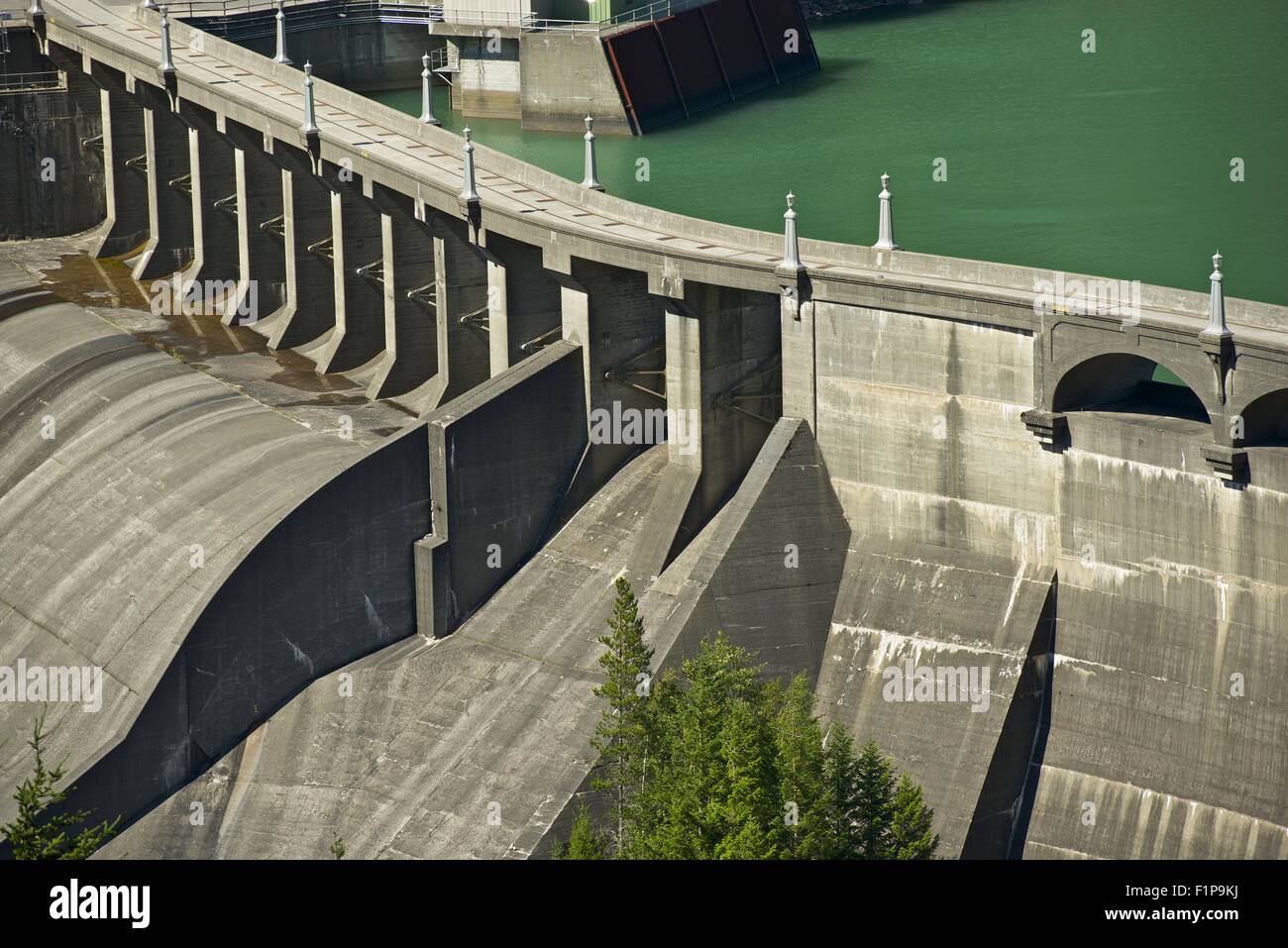 Diablo Dam Washington, USA. North Cascades National Park Area. Diablo ...