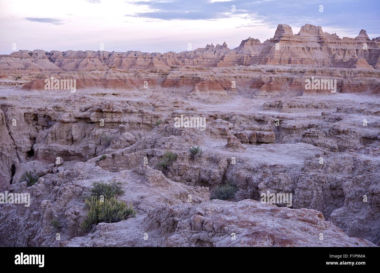 Badlands Nature Wonder - Badlands National Park Stock Photo - Alamy