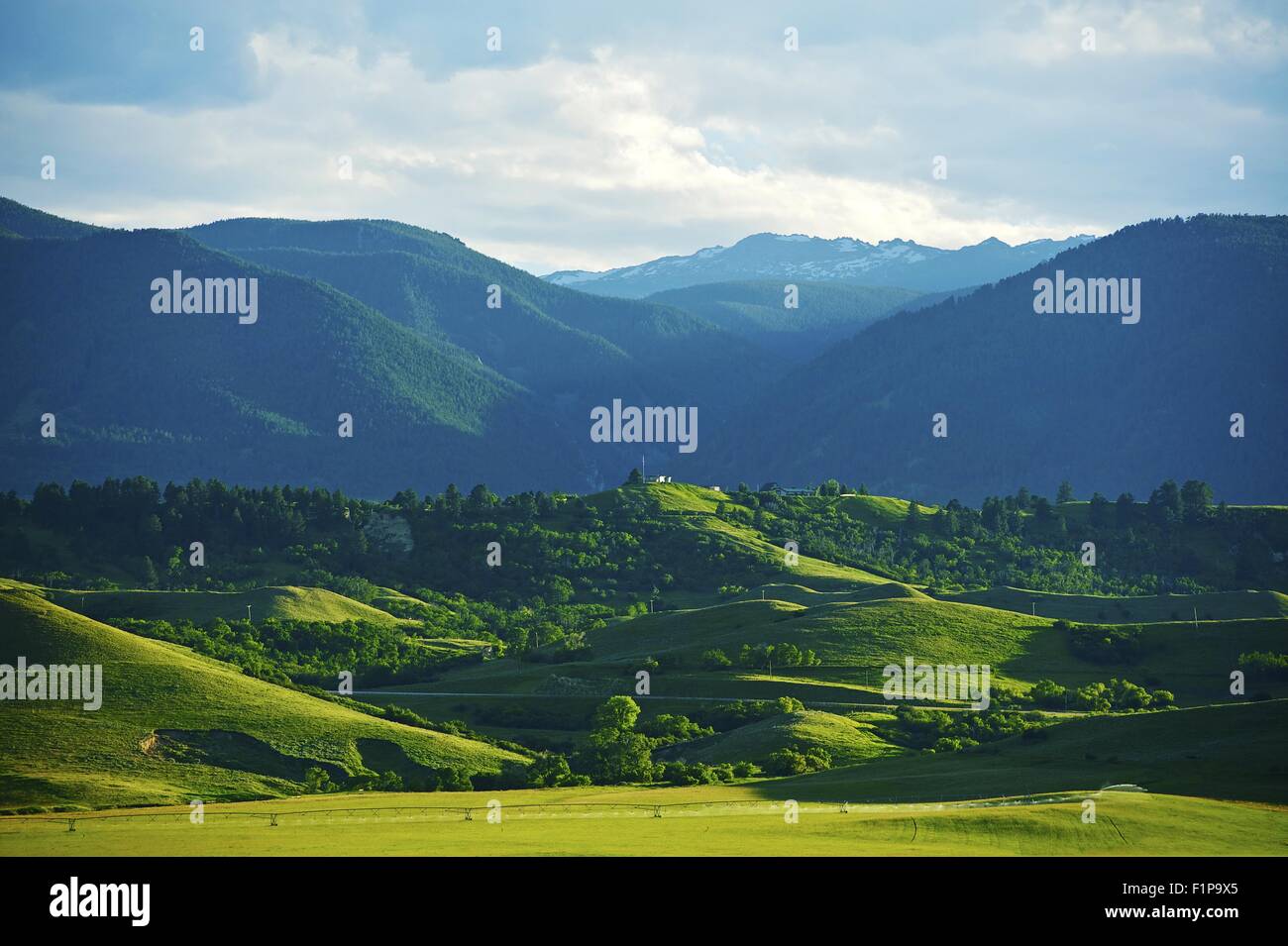 Beautiful Montana Landscape - American Rocky Mountains near Sheridan ...